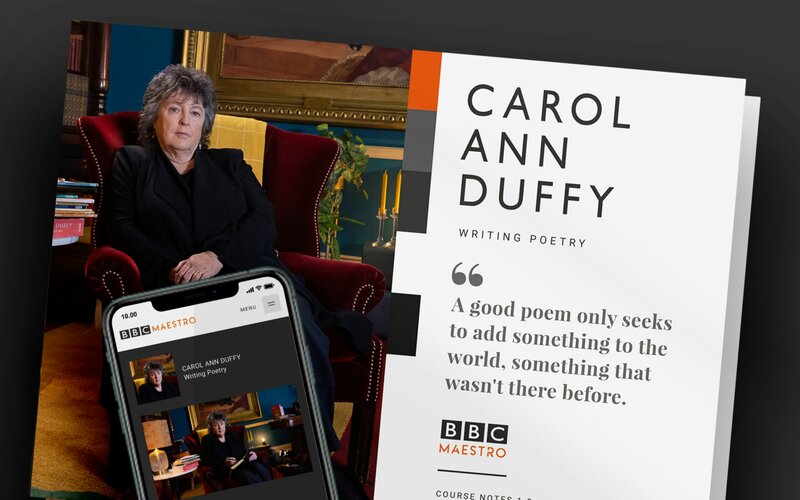 Carol Ann Duffy | Writing Poetry Online Course | BBC Maestro